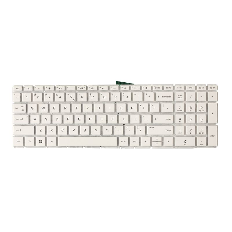 Tastatura za laptop HP 250 G6 bela