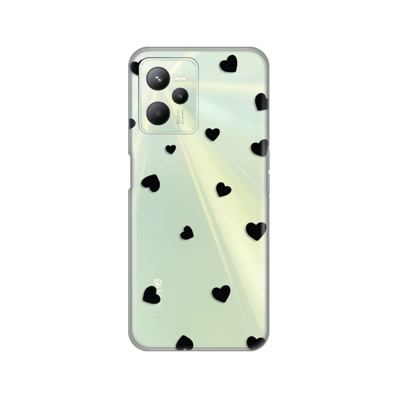 Maskica Silikonska Print Skin za Realme C35 Hearts