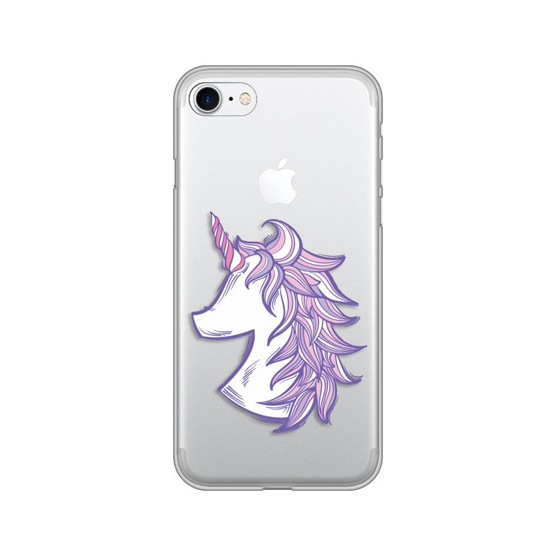 Maskica Silikonska Print Skin za iPhone 7/8/SE 2020/2022 Purple Unicorn