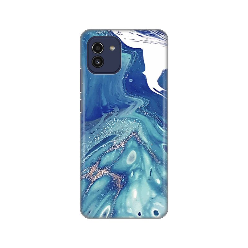 Maskica Silikonska Print za Samsung A035G Galaxy A03 Blue Marble