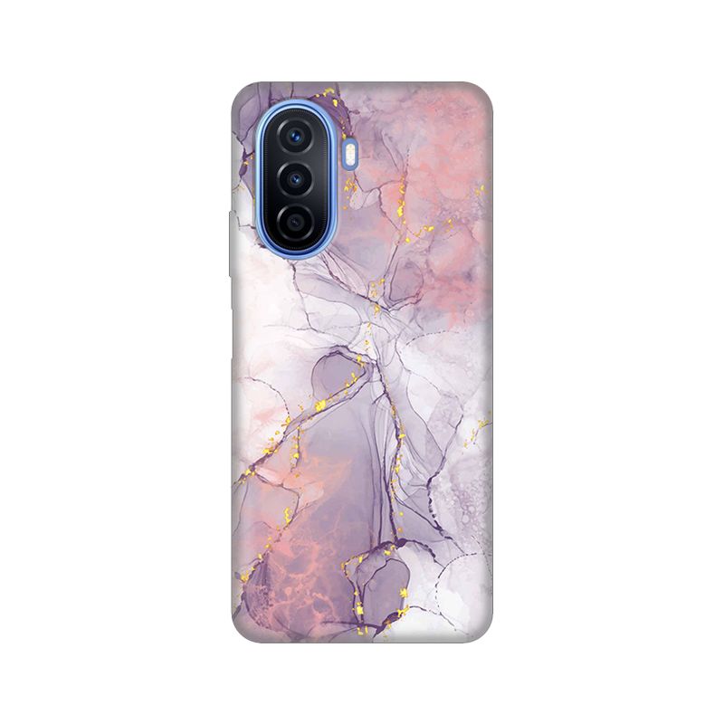 Maskica Silikonska Print za Huawei Y70/Y70 Plus Pink Marble