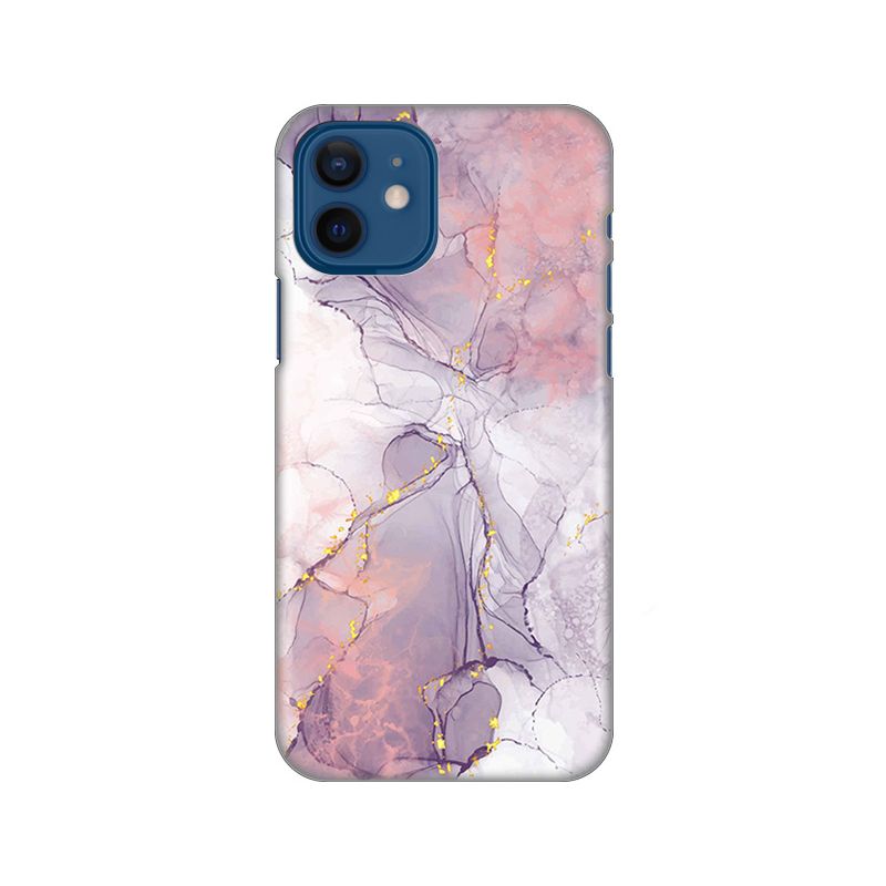 Maskica Silikonska Print za iPhone 12 6.1 Pink Marble