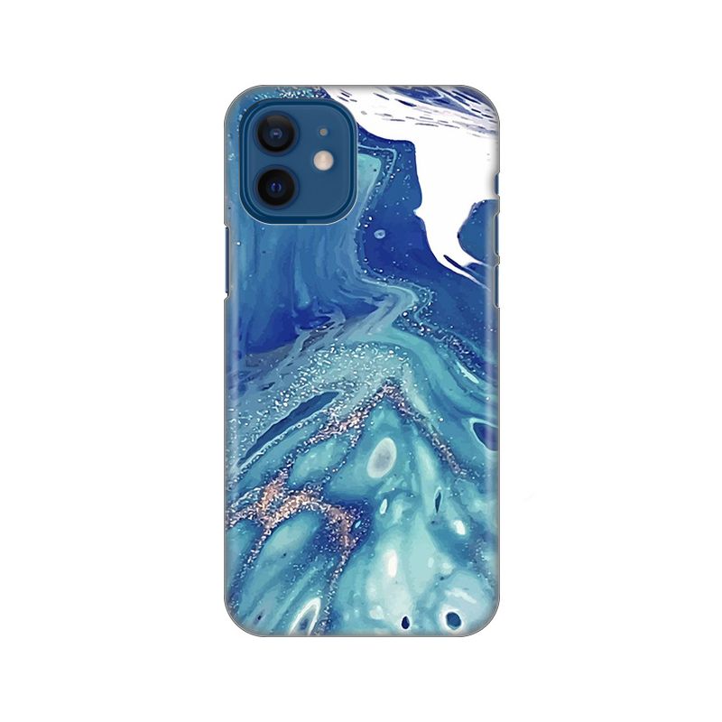 Maskica Silikonska Print za iPhone 12 6.1 Blue Marble