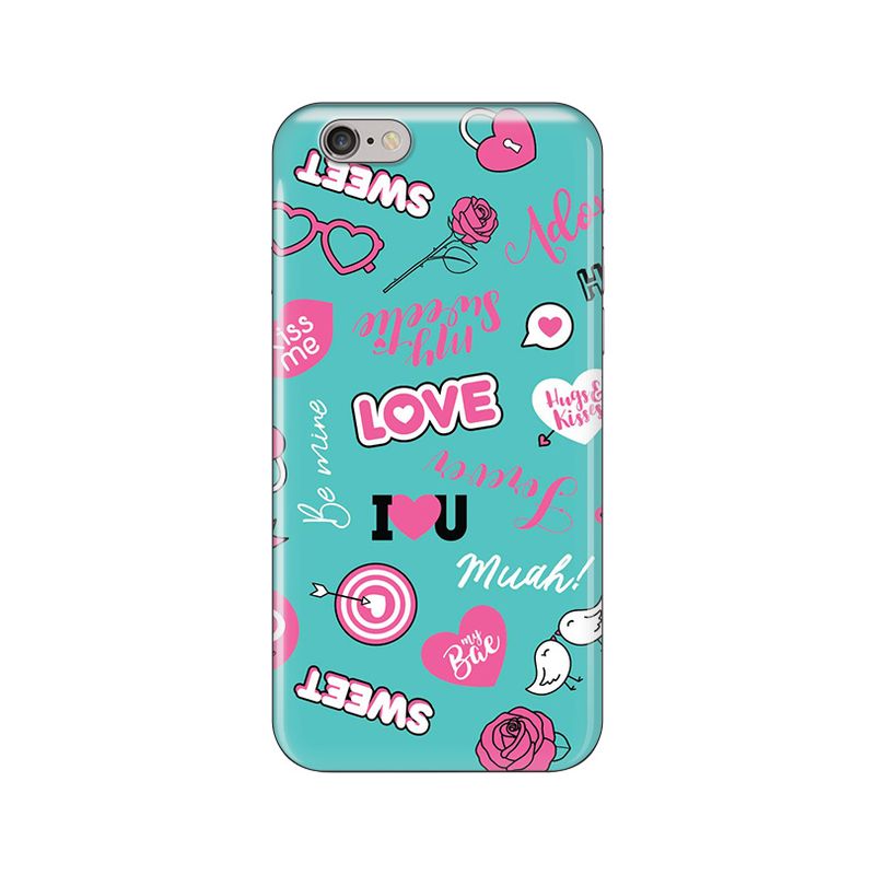 Maskica silikonska Print za iPhone 6/6S Love