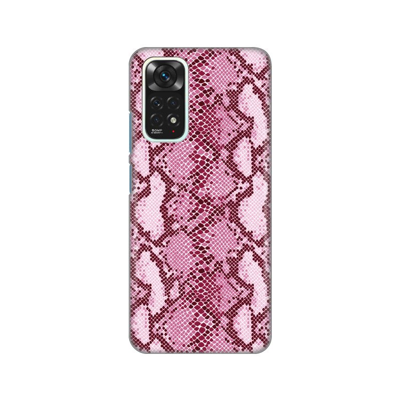 Maskica Silikonska Print za Xiaomi Redmi Note 11/Note 11s Pink Snake