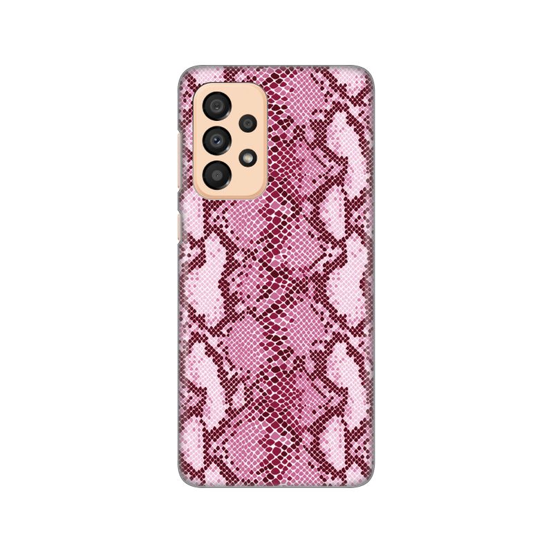 Maskica Silikonska Print za Samsung A336B Galaxy A33 5G Pink Snake