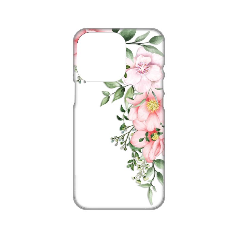 Maskica Silikonska Print Skin za iPhone 14 Pro Max 6.7 Gentle Rose Pattern