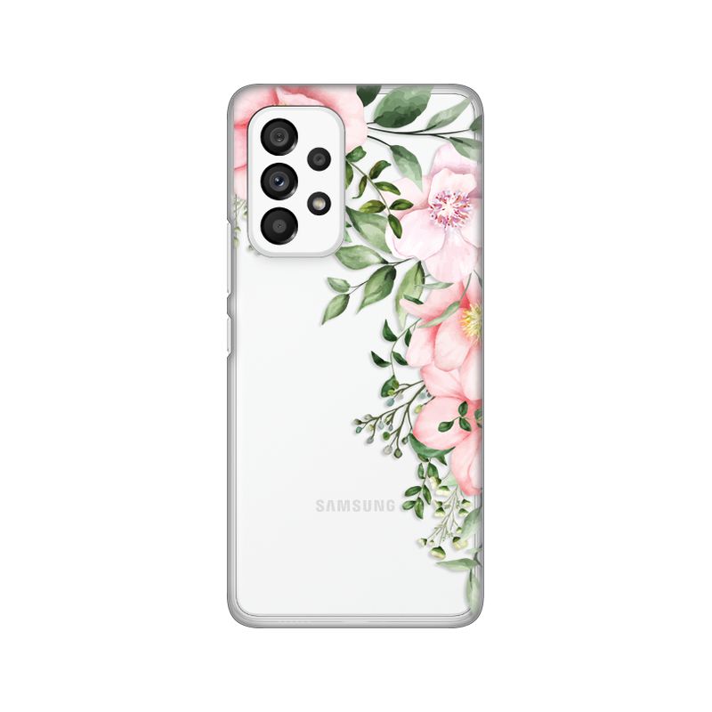 Maskica Silikonska Print Skin za Samsung A536B Galaxy A53 5G Gentle Rose Pattern