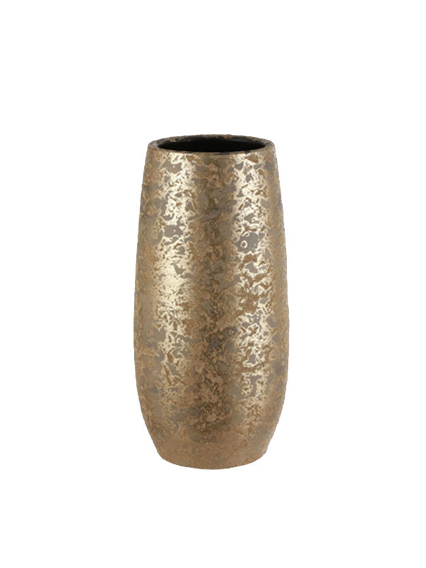 Klemente keramička vaza zlatna