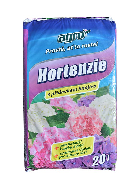 Zemlja za hortenzije 20l