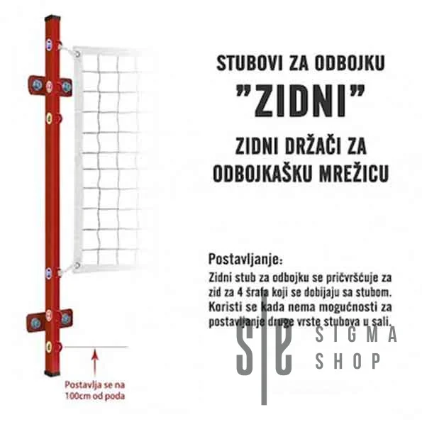 “ZIDNI” stubovi