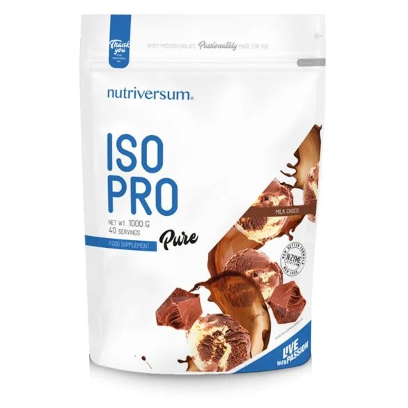 Nutriversum Iso Pro Milk Čokolada 1000g