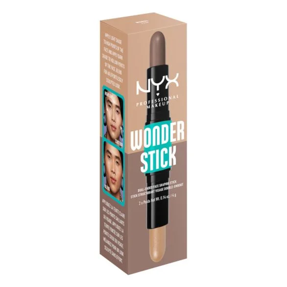 NYX Professional Makeup Wonder Stick Dual Face Lift stik za hajlajt i konture wsr01 fair