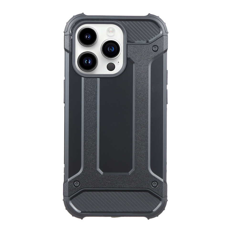 TPU maska DEFENDER za iPhone 14 Pro 2022 (6.1") crna