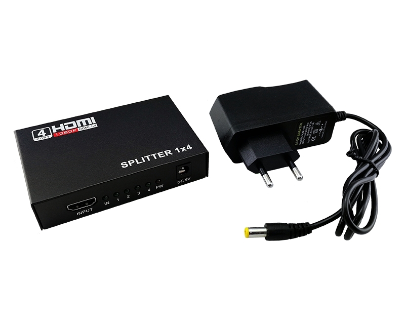 1.4 HDMI spliter 4x out 1x in 1080P