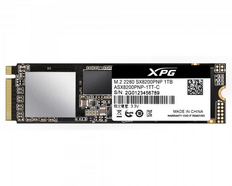 1TB M.2 PCIe Gen 3 x4 NVMe ASX8200PNP-1TT-C SSD