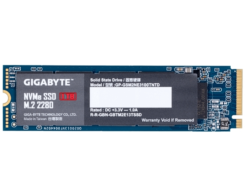 1TB M.2 PCIe Gen 3 x4 NVMe GP-GSM2NE3100TNTD SSD