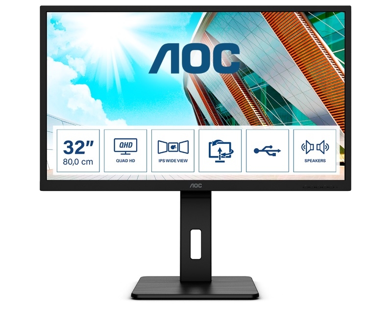 31.5″ Q32P2 IPS LED monitor