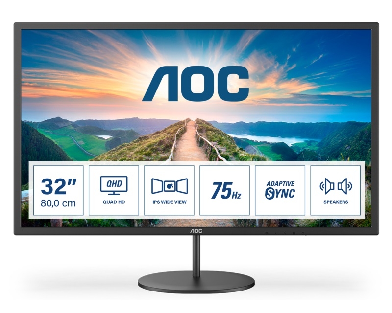 31.5″ Q32V4 IPS LED monitor