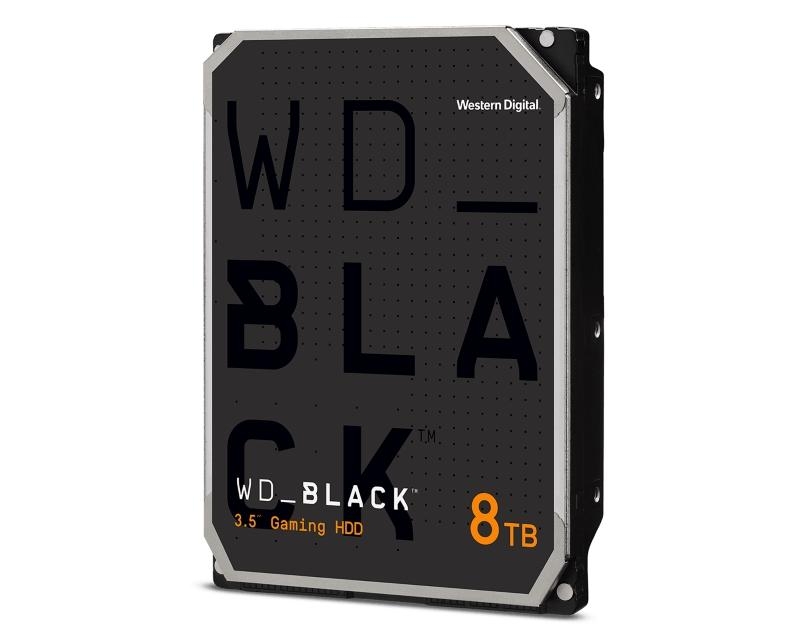 8TB 3.5″ SATA III 256MB 7.200rpm WD8001FZBX Black