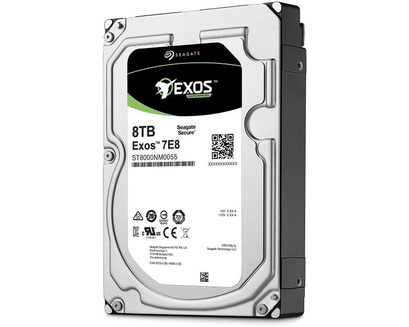 8TB 3.5″ SATA III 256MB ST8000NM0055 Enterprise HDD