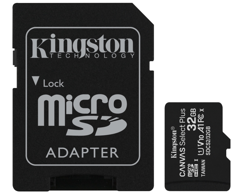 A1 MicroSDHC 32GB 100R class 10 SDCS2/32GB + adapter