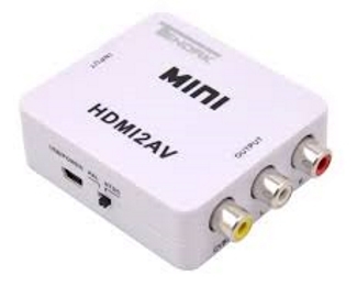 Adapter HDMI – AV 3xRCA 1080P