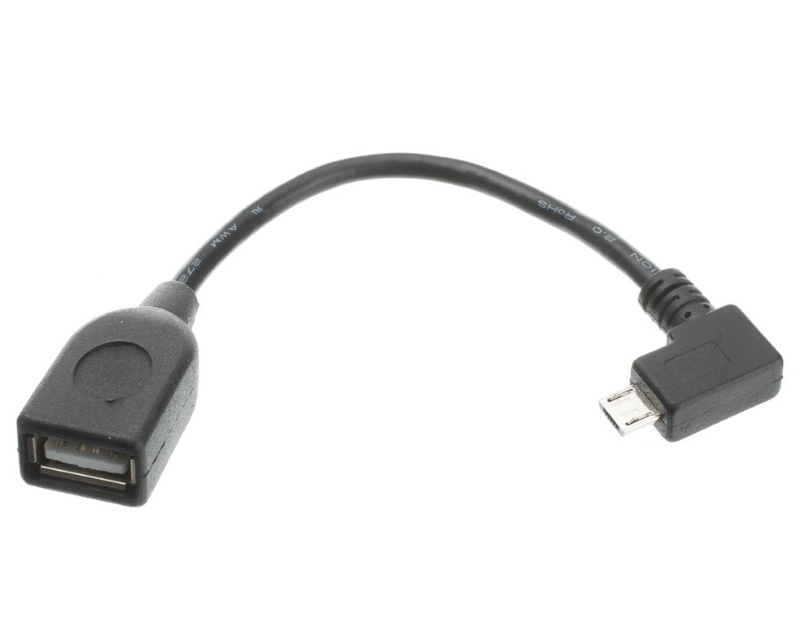 Adapter USB 2.0 (F) – Micro 5pina (M) – OTG 0.15m
