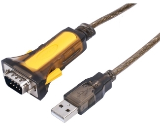 Adapter USB2.0 tip A (M) – RS-232 (M) 1.5m