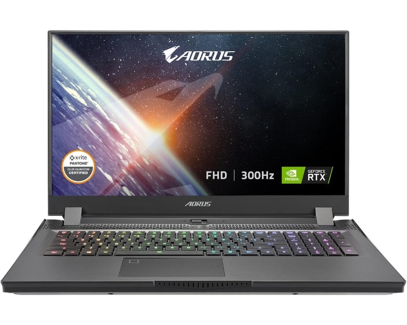 AORUS 17G KD 17.3″ FHD 300Hz i7-11800H 16GB 512GB SSD GeForce RTX 3060P 6GB Win10Home crni