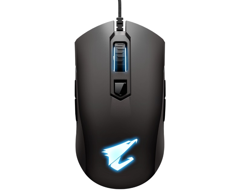 AORUS M4 Optical Gaming crni