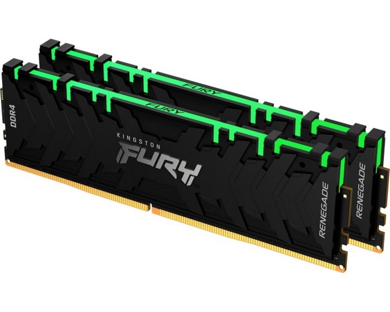 DIMM DDR4 64GB (2x32GB kit) 3200MHz KF432C16RBAK2/64 Fury Renegade RGB