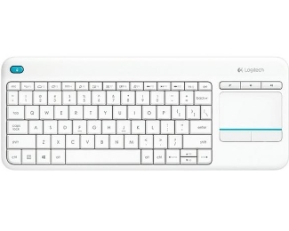 K400 Plus Wireless Touch US bela tastatura