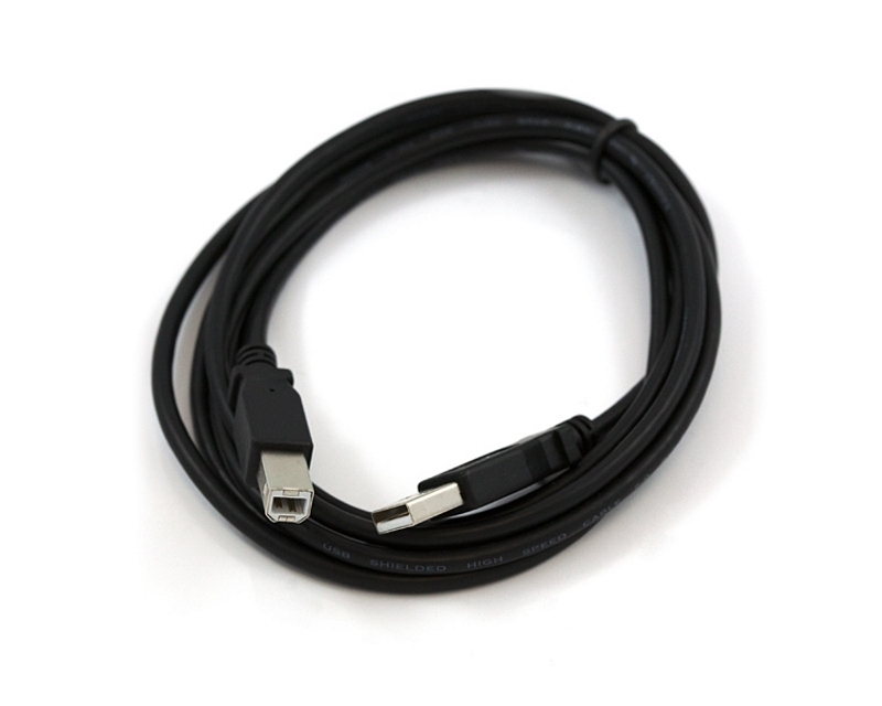 Kabl USB A – USB B M/M 1.8m crni (full bakar) Premium