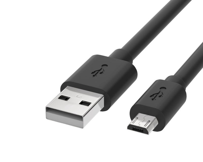 Kabl USB A – USB Micro-B M/M 1m crni