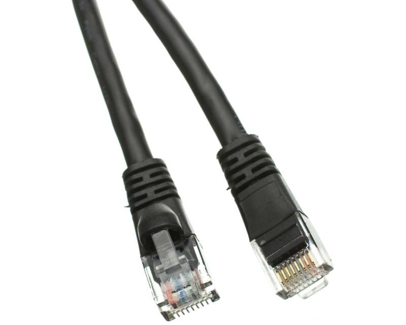 Kabl UTP patch Cat5e 2m crni