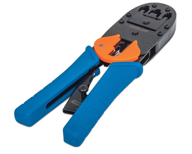 Modular Plug Crimping Tool universal RJ11/RJ12/RJ45 Blister