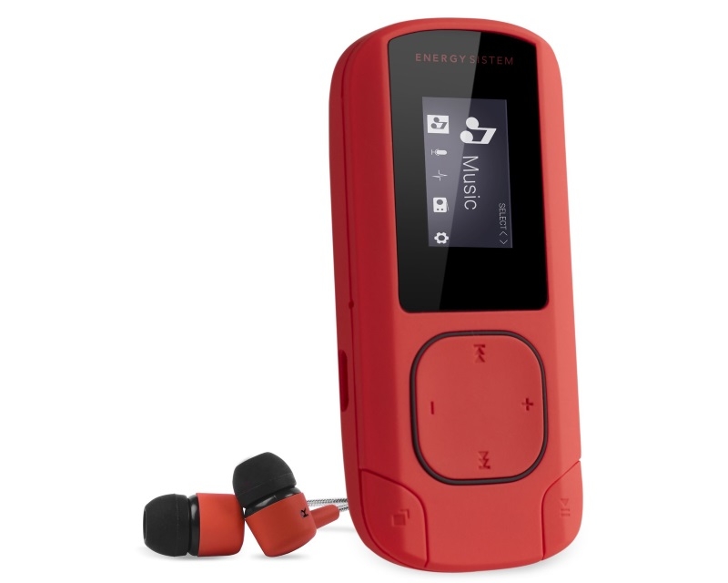 MP3 8GB Clip Bluetooth player crveni