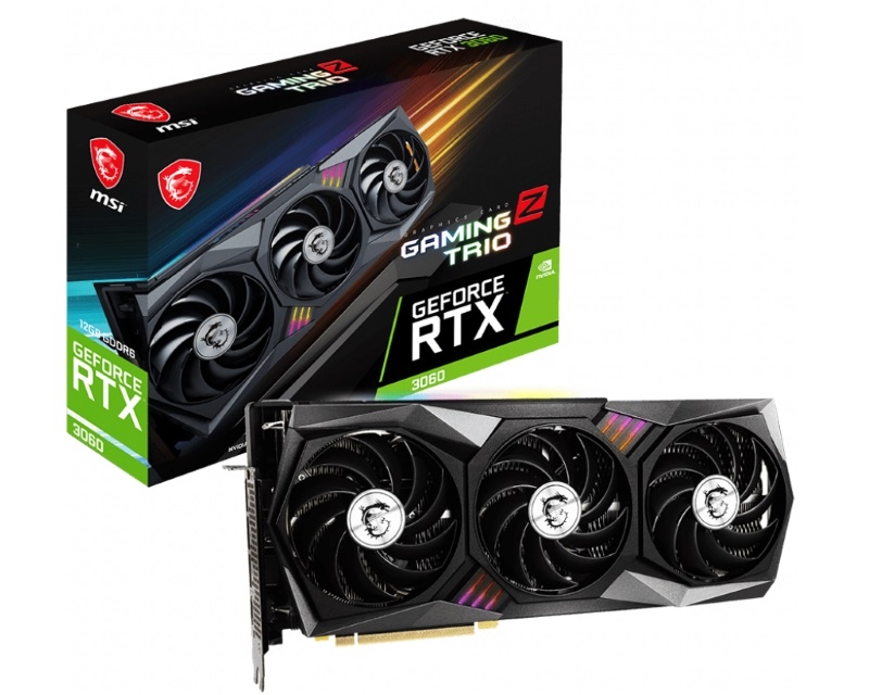 nVidia GeForce RTX 3060 12GB 192bit RTX 3060 GAMING Z TRIO 12G