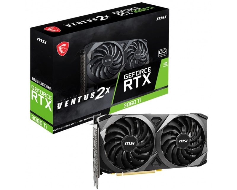 nVidia GeForce RTX 3060 Ti 8GB 256bit RTX 3060 Ti VENTUS 2X 8G OCV1 LHR