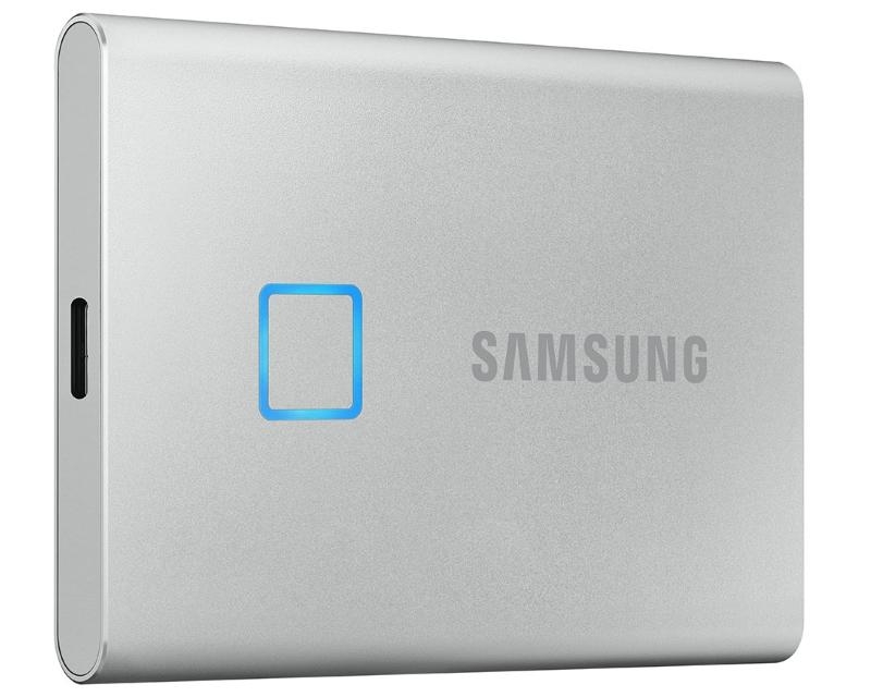 Portable T7 Touch 1TB srebrni eksterni SSD MU-PC1T0S