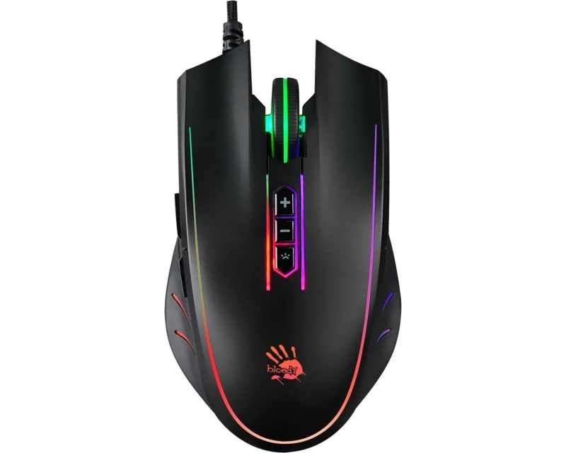 Q81 Bloody Neon X Glide Gaming USB Curve miš