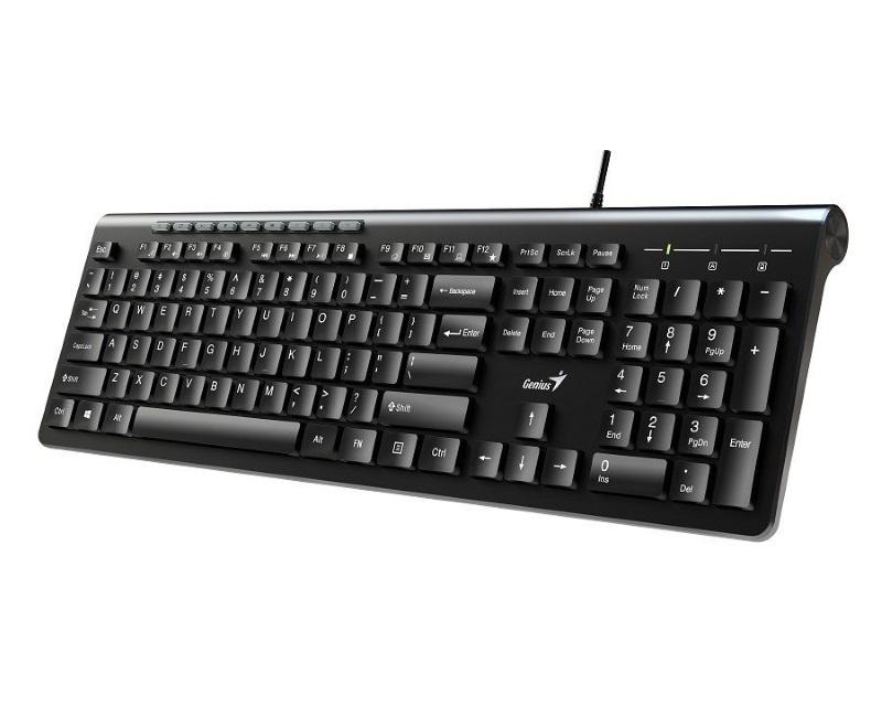 Slimstar 230 USB US crna tastatura