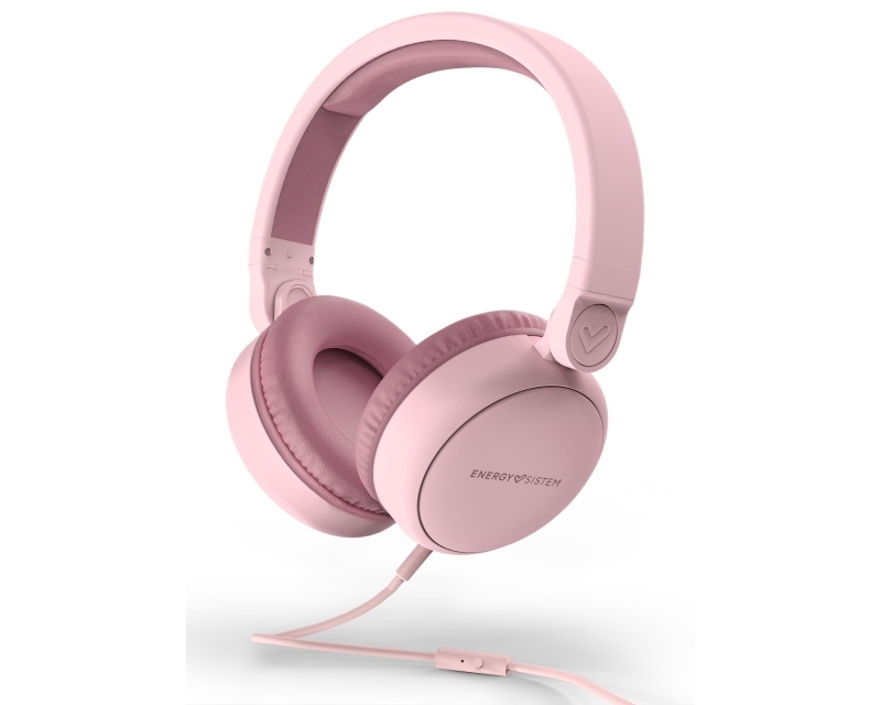 Style 1 Talk roze slušalice sa mikrofonom