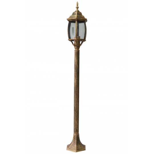 Stubni fenjer svetiljka za dvorište braon 108cm M2005-SV