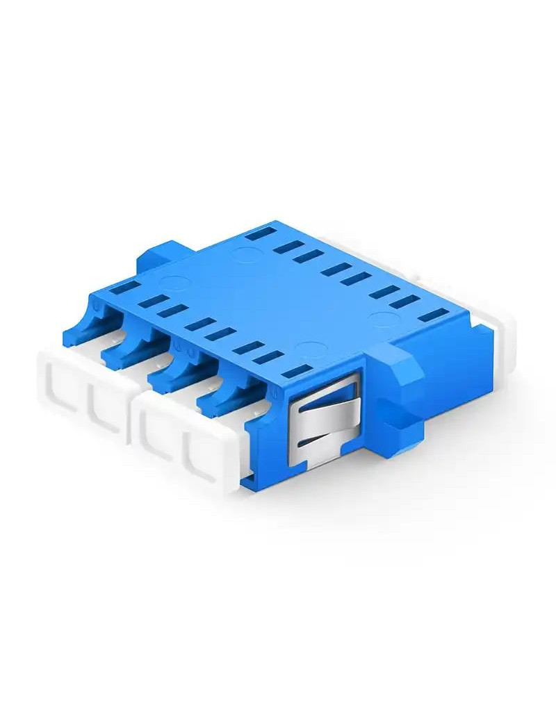 LC/LC singlemode fiber quad adapter -4 x LC SM-, dimenzija za duplex fiber---