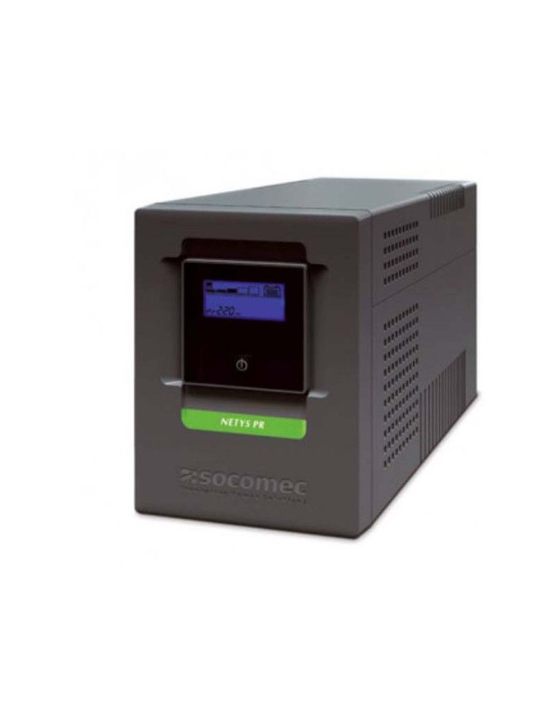 UPS Socomec NeTYS PR-MT 1500VA/1050W 230V 50/60Hz AVR, Sine wave, LCD, RJ45 zaštita, USB