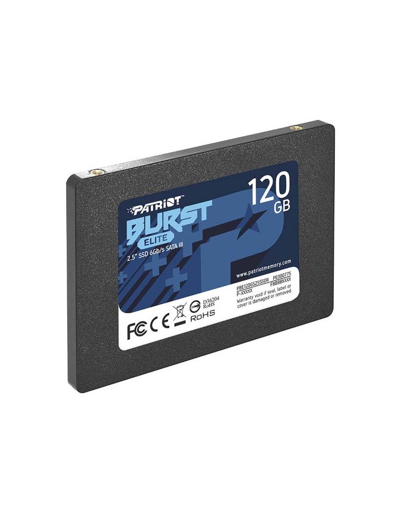 SSD 2.5 SATA3 6Gb/s 120GB Patriot Burst Elite 450MBs/320MBs PBE120GS25SSDR