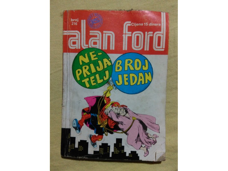 Alan Ford Vjesnik broj 216, Neprijatelj Broj Jedan