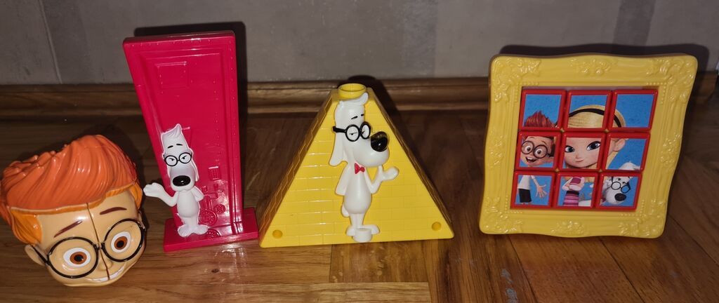 McDonalds igračke komplet Mr Peabody and Sherman,dobro očuvane, ne